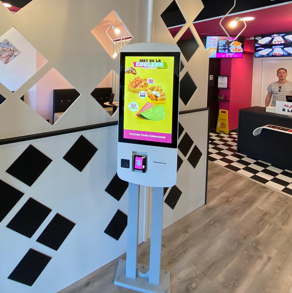 Logiciel pour borne de commande - restauration collective